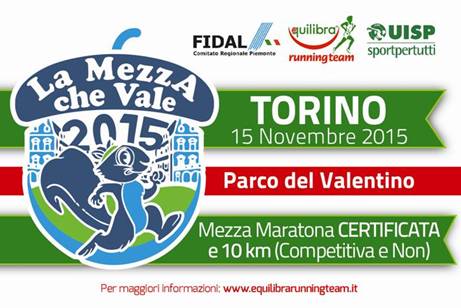 Una Mezza che Vale... a Torino il 15 Novembre - Verticalife Tour Operator